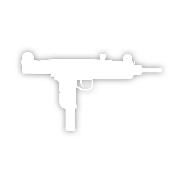 UZI Sticker Decal Die Cut - Self Adhesive Vinyl - Weatherproof - Made ...