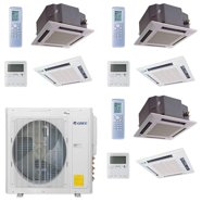 GREE Multi Gen2 Series 30,000 BTU 2-Zone Ceiling Cassette 18K+12K ...