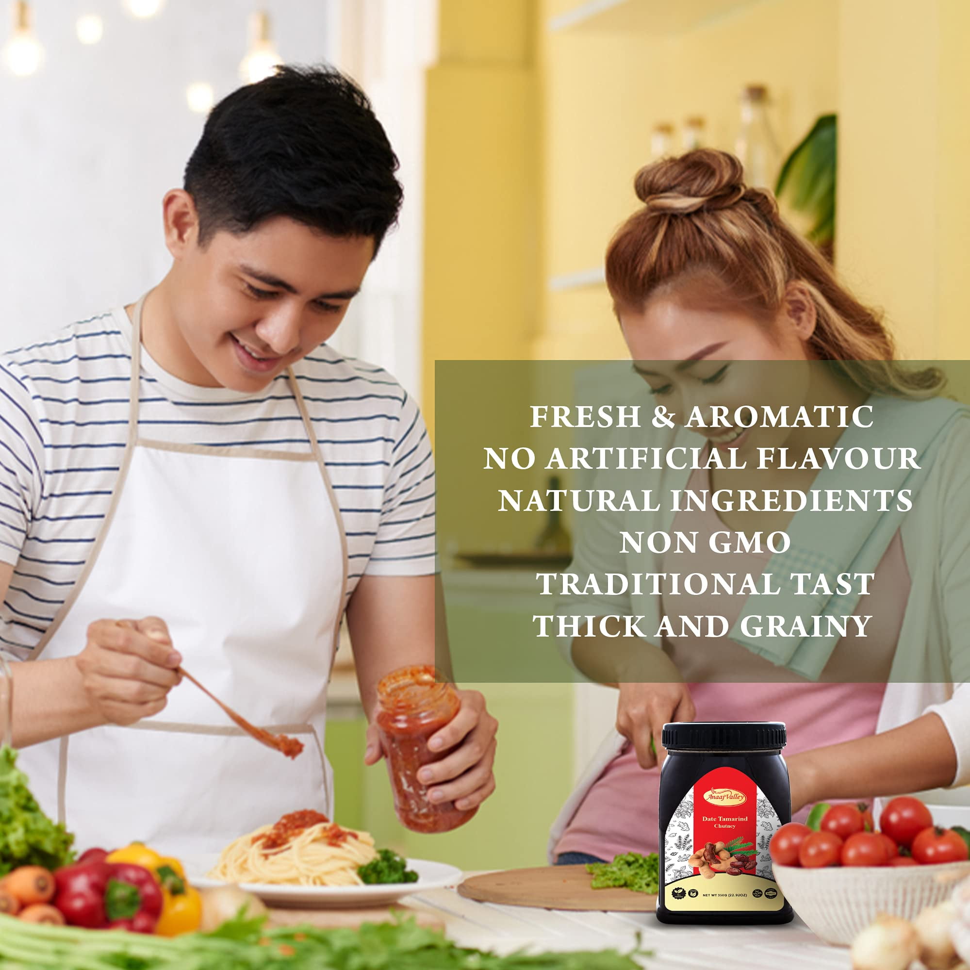 Buy Anaaj Valley Pure Tamarind and Date Chutney - Premium Spicy ilmi ...