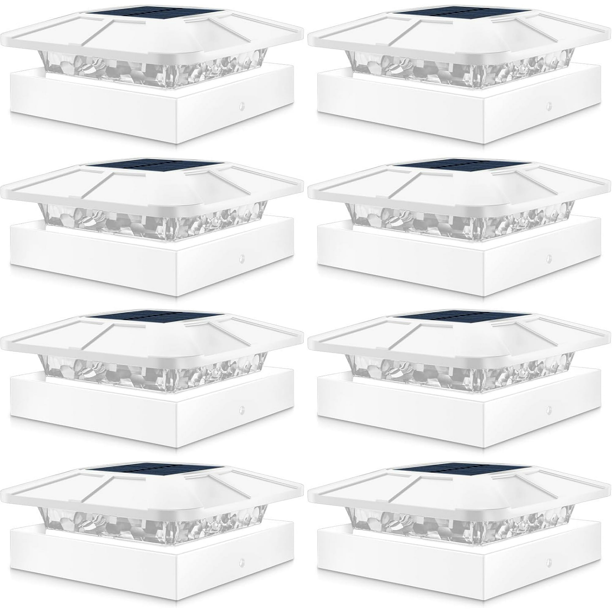 Click here for Siabc-Peasur 4x4 Solar Post Caps Lights  3 Modes F... prices