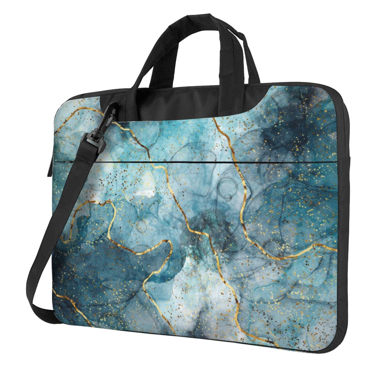 Marble Abstract Art Laptop Bag, 14 inch Laptop or Tablet, Business ...
