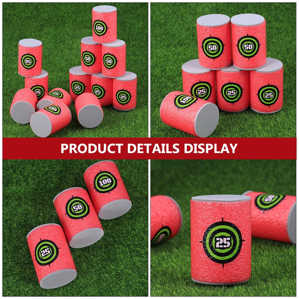 Buy 30PCS Foam Target Cans EVA Foam Dart Boards Target Game Accessories ...