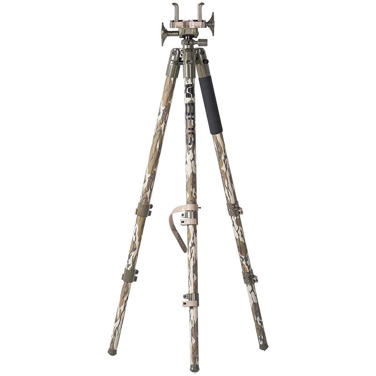 Click here for Bog Deathgrip Mossy Oak Bottomland Camo Tripod Wit... prices
