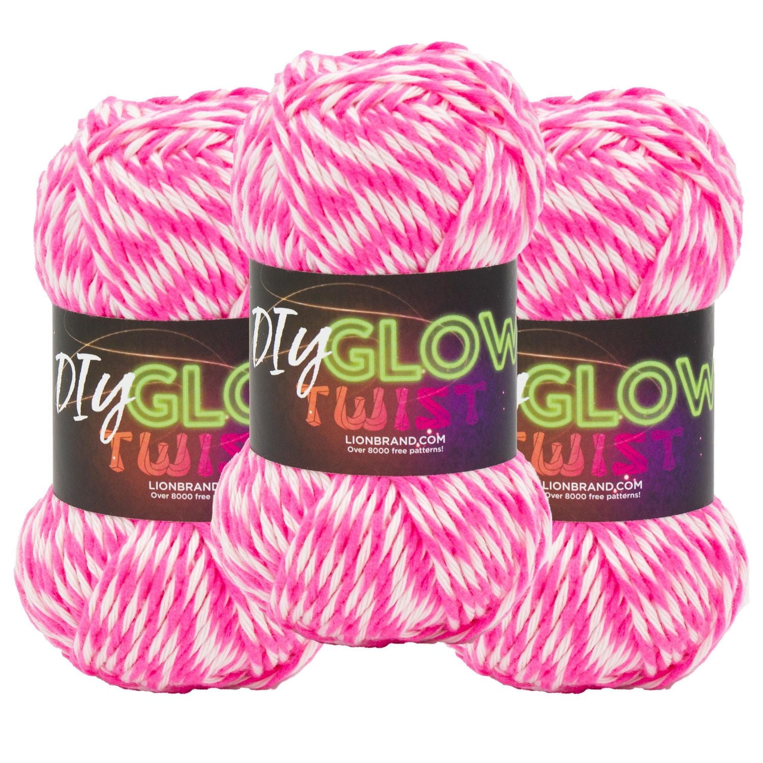 Click here for Lion Brand Diy Glow Twist Yarn Medium/Worsted Yarn... prices