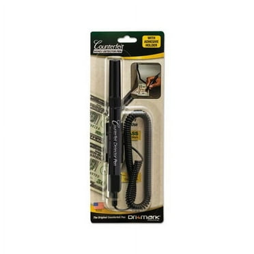 Dri Mark Counterfeit Detection Pens, 3/Pack, Black - Cash Fraud Check ...