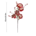 weibbin Artificial Azalea Bouquet Plastic Flower for Wedding Living ...