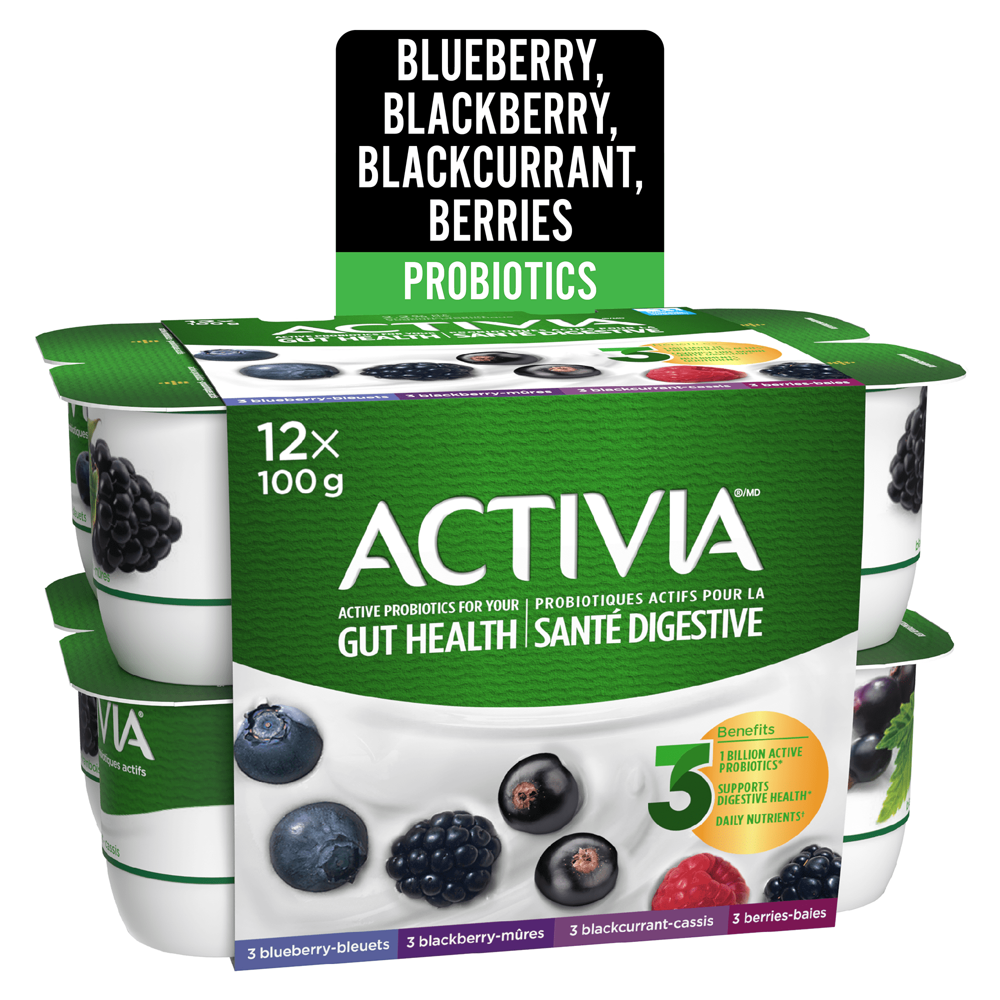 Click here for Activia Probiotic Yogurt  Blackberry/Blueberry/Bla... prices