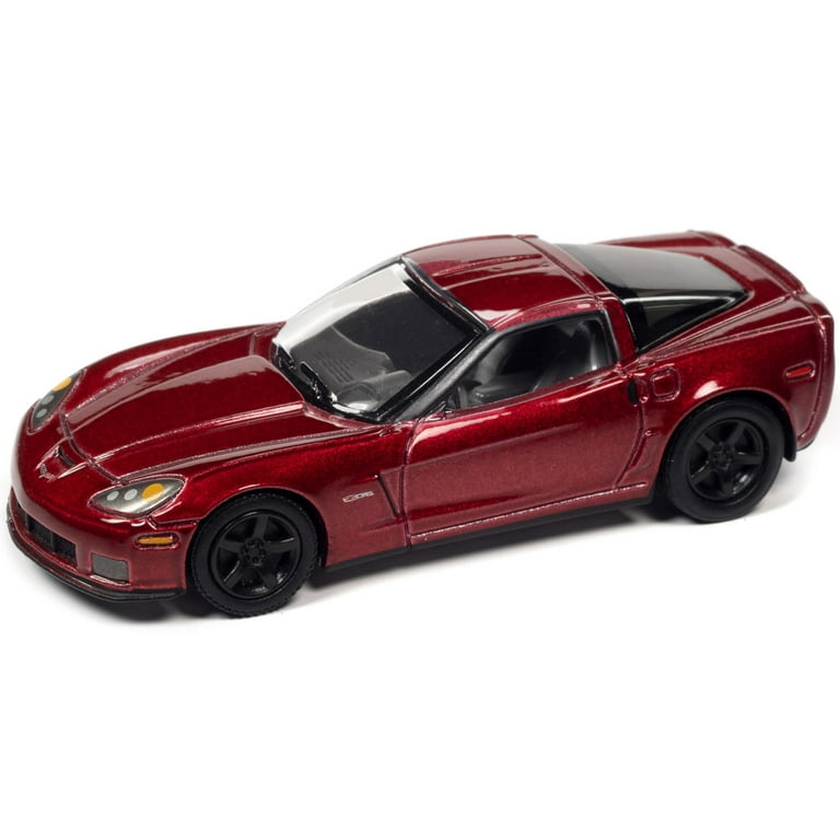 Crystal Red Metallic Corvette