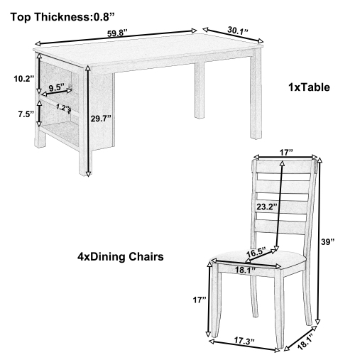 Standard Dining Room Table Height