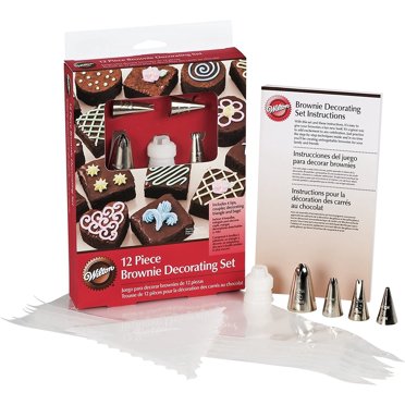 Wilton Flower and Leaf Decorating Tip Set of 4 - Walmart.com