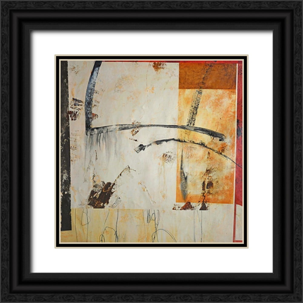 Peter, Christopher 26x26 Black Ornate Wood Framed with Double Matting ...