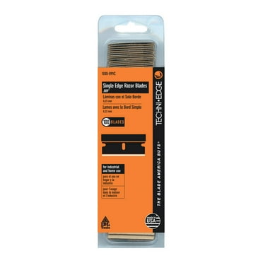 STANLEY #9 Steel Back Razor Blades 100 ct Container, 11-515 - Walmart.com