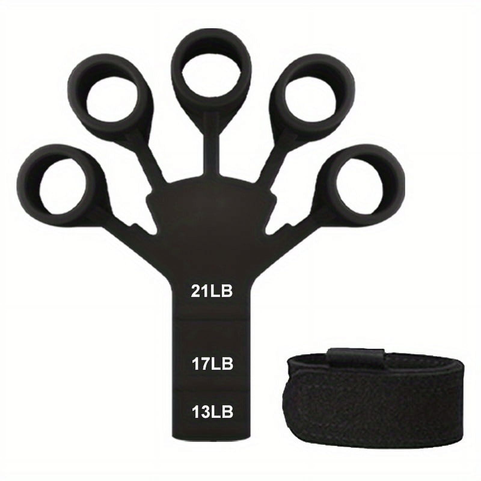 (Fit Up To 132.28LB) Silicone Hand Grip Strengthener, Finger Gripper ...