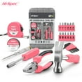 Hi-Spec 24pc Pink Beginner Tool Box Kit for Home, Office & Women - Walmart.com