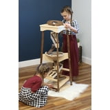 AmishToyBox.com Pyramid Marble Tower Run Wooden Toy - 39" High - Pack ...