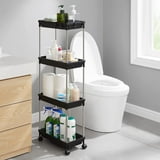 Lifewit 4 Tier Skinny Rolling Utility Cart, Small Shelves, Storage on ...