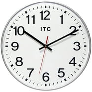 Infinity Instruments Classic Black 24 in. Wall Clock - Walmart.com