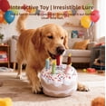 Dog Birthday Squeaky Toy 3-Pack | Indestructible Plush Interactive Chew ...