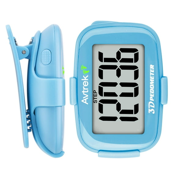 3DFitBud Pocket Exercise Waist Step Counter, Simple 3D Pedometer with ...