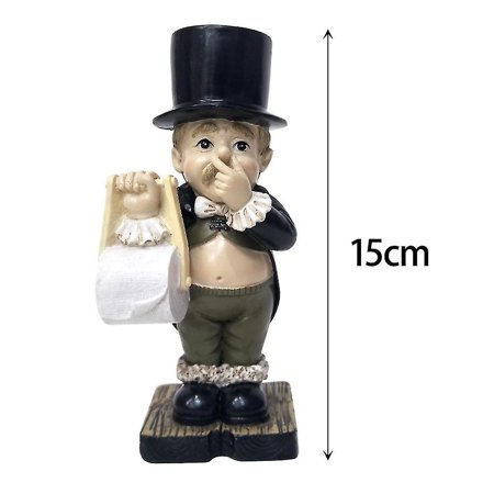 YDJKET Spoof Toilet Paper Holder Resin Ornament Sculpture | Walmart Canada