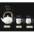 7 Pcs/set Exquisite Ceramic Tea Sets Handmade Kettles Tea Cups ...