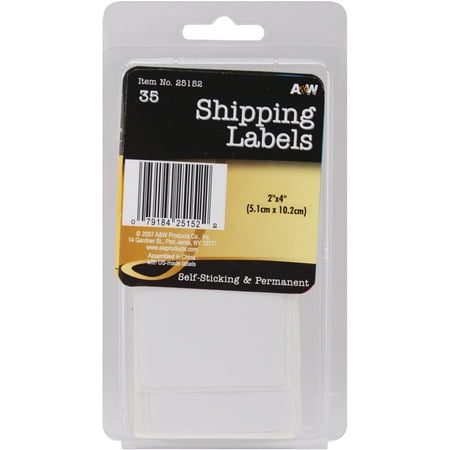 Labels-Shipping 2"X4" 35/Pkg | Walmart Canada