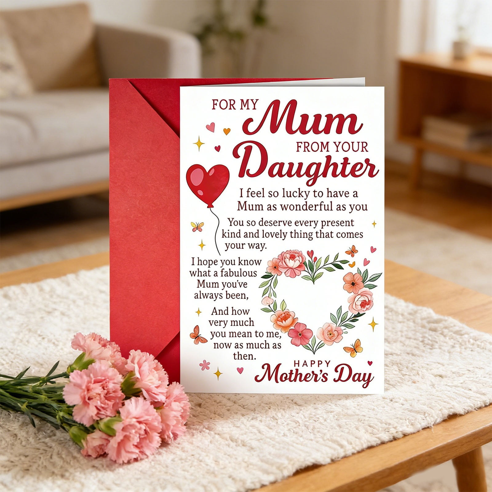 Click here for Xixi Funny & Heartfelt Mothers Day Card With Envel... prices