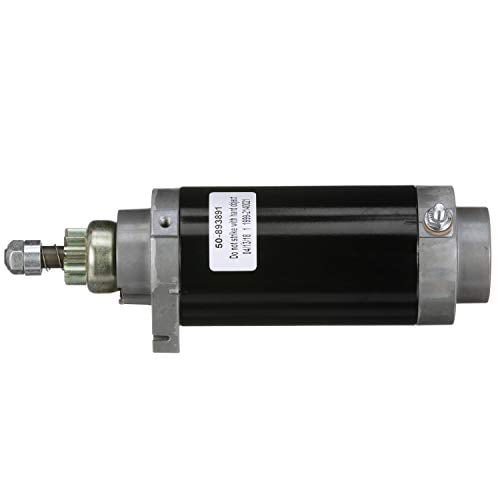 Quicksilver Starter Motor Assembly 893891T - for 65 HP - 90 HP Mercury ...