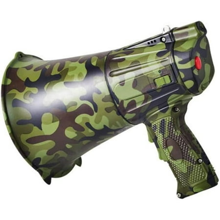 Loudspeaker LED Lighting Megaphone Portable Speaker, 30-Watt Bullhorn ...