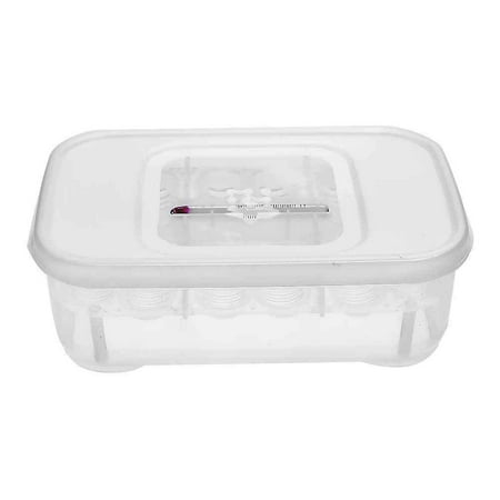 Jianama 12 Grids Plastic Reptiles Egg Incubator Tray Lizard Snake Eggs ...