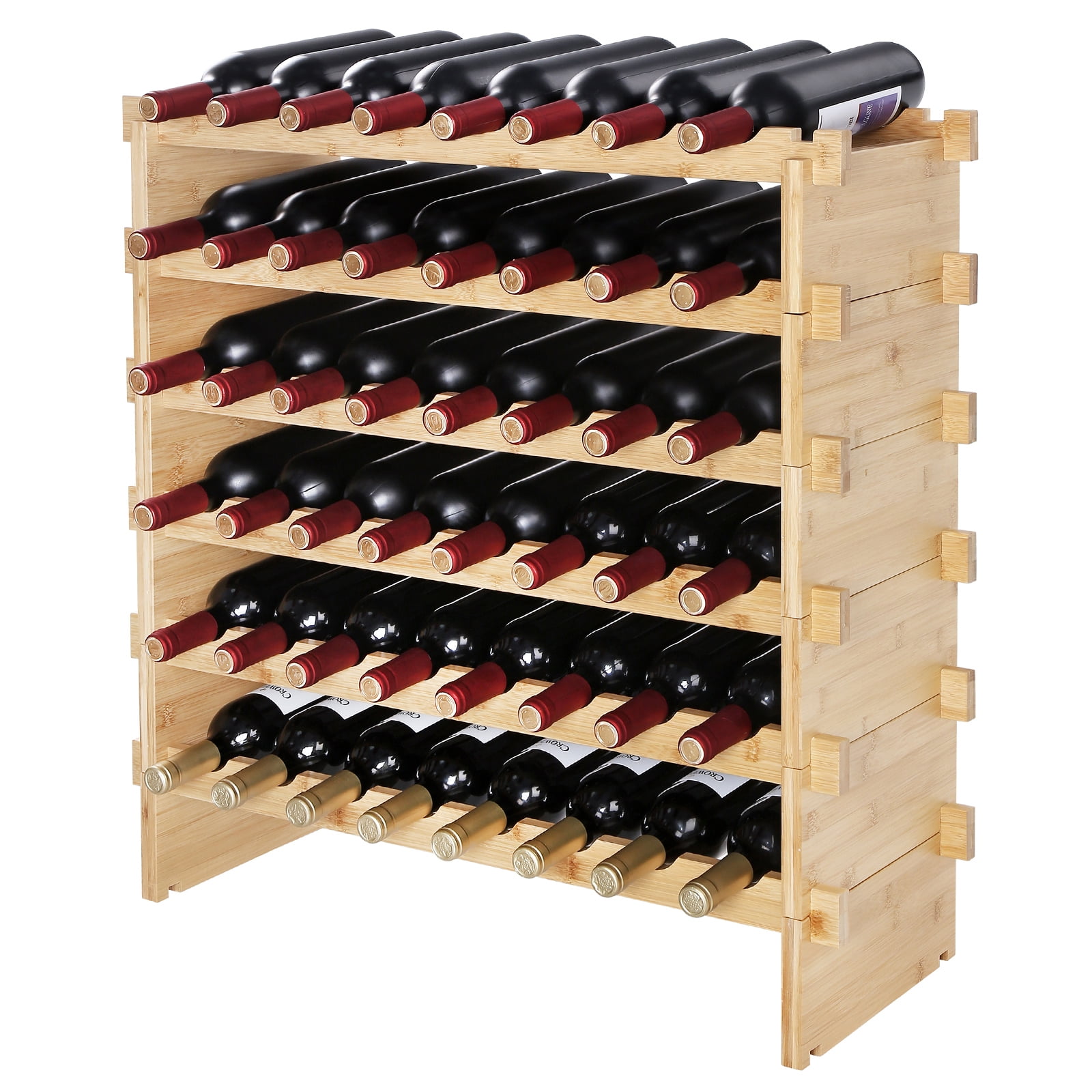 Click here for Kffkff 48 Capacity Wine Organizer  6-Level Robust... prices
