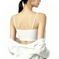 2Pcs Camisoles for Women for Under Clothes Cropped Tank Tops Bra Cami ...