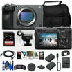 Sony FX6 Digital Cinema Camera Kit with 24-105mm Lens + 4K Monitor + More - Walmart.com