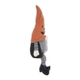 8.3×4.7×23.5 Inch Large Fabric Sitting Halloween Gnome with Orange Knit ...
