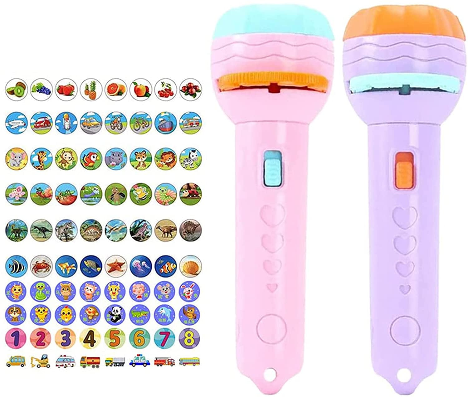 Flashlight Projector for Kids, Projection Early Education Cognitive ...