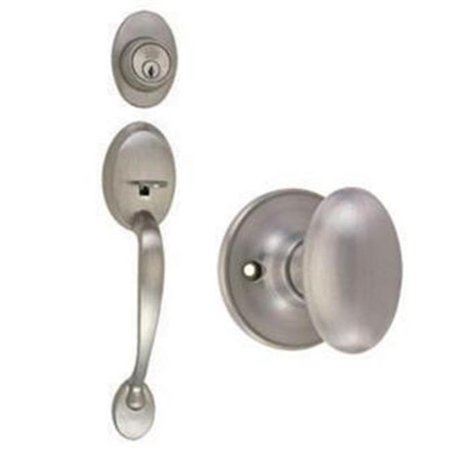 Design House 750208 Coventry 2-Way Handle Set with Egg Knob, Keyway and ...