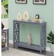 Convenience Concepts Town Square Console Table, Gray - Walmart.com
