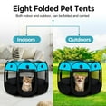 Portable Pet Playpen, Foldable Exercise Pen, Indoor/Outdoor Travel ...