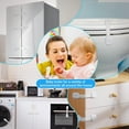 Child Safety Strap Locks - For Fridge, Cabinets, Drawers, Toilet - No ...