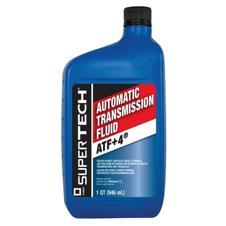 Super Tech ATF Plus 4 Automatic Transmission Fluid, 1 qt - Walmart.com