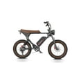 Macfox X2 Throttle Motorized Electric Bike with High-Power Brushless ...