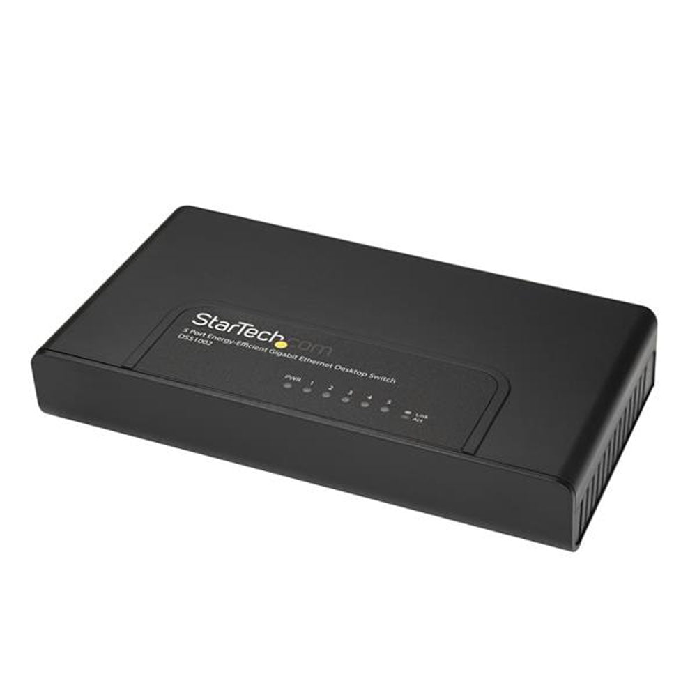 Startech 5 Port Unmanaged Energy-Efficient Gigabit Ethernet Switch ...
