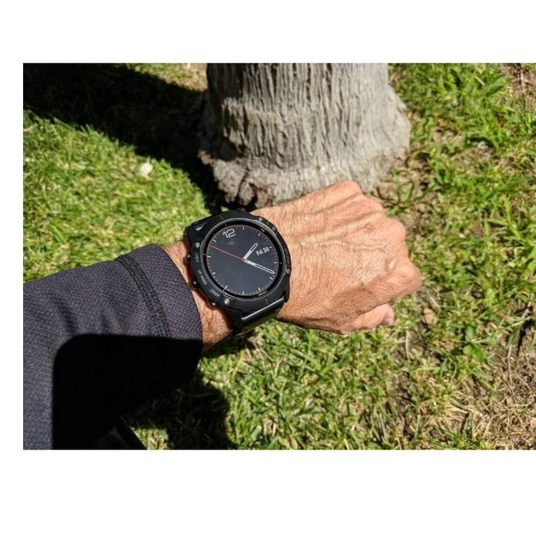 Garmin Fenix 6X Pro Solar (GPS) Black Silicone Case Band Garmin Fenix 6X Pro Solar (GPS) Black Silicone Case Band