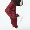 Mens Sweatpants, Man Loose Fit Trousers Pants for Man Work Cargo Ruched ...