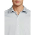 George Men's Classic Dress Shirt with Long Sleeves, Sizes S-3XL ...