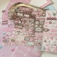 Adhesive Glittering Sticker Star Strawberries Musical Note Themed ...