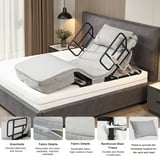 ESHINE Electric All-in-One Adjustable Bed E740 - Walmart.com