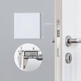 Self Adhesive Wall Protector Square 4 inch, 10 Pack Door Handle Wall ...