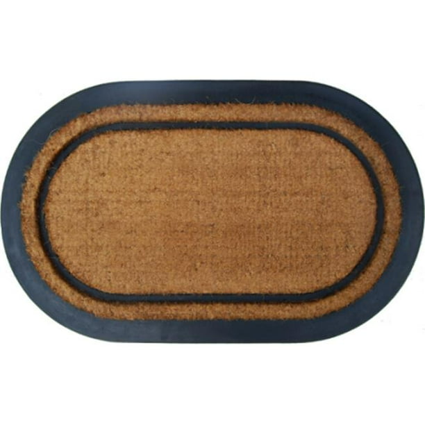 Rubber Back Coir Doormat - Walmart.com - Walmart.com