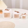 12pcs Clear Window Gift Boxes with Ribbons - Elegant Packaging for ...